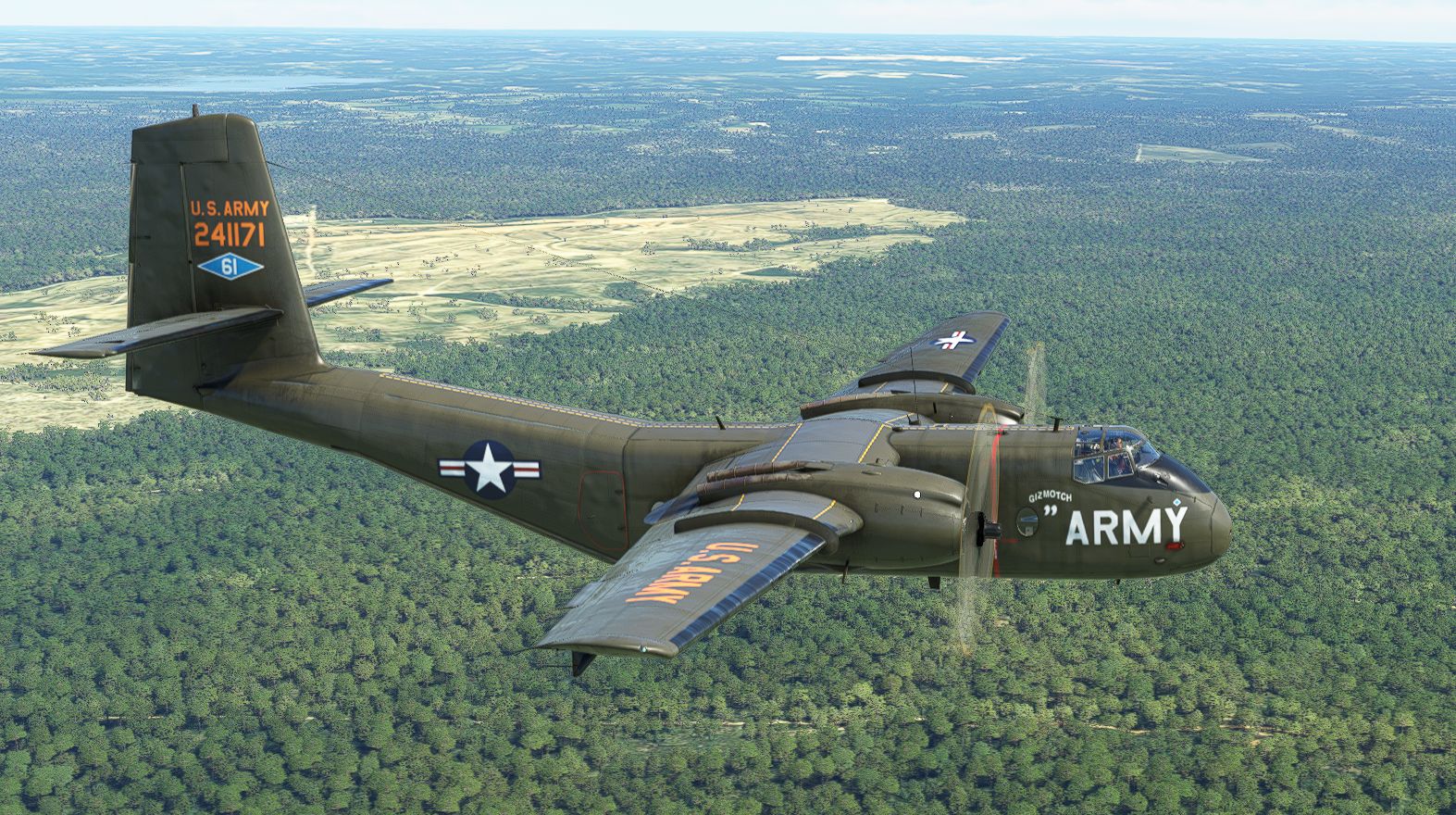 de Havilland Canada DHC-4 Caribou US Army 'Gizmotch' for Microsoft ...