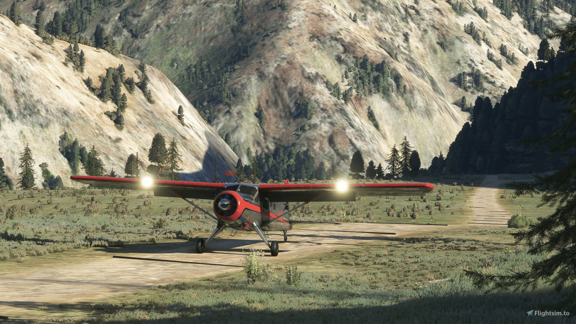 DHC-2 Beaver N462WB fictional livery request pour Microsoft Flight Simulator | MSFS