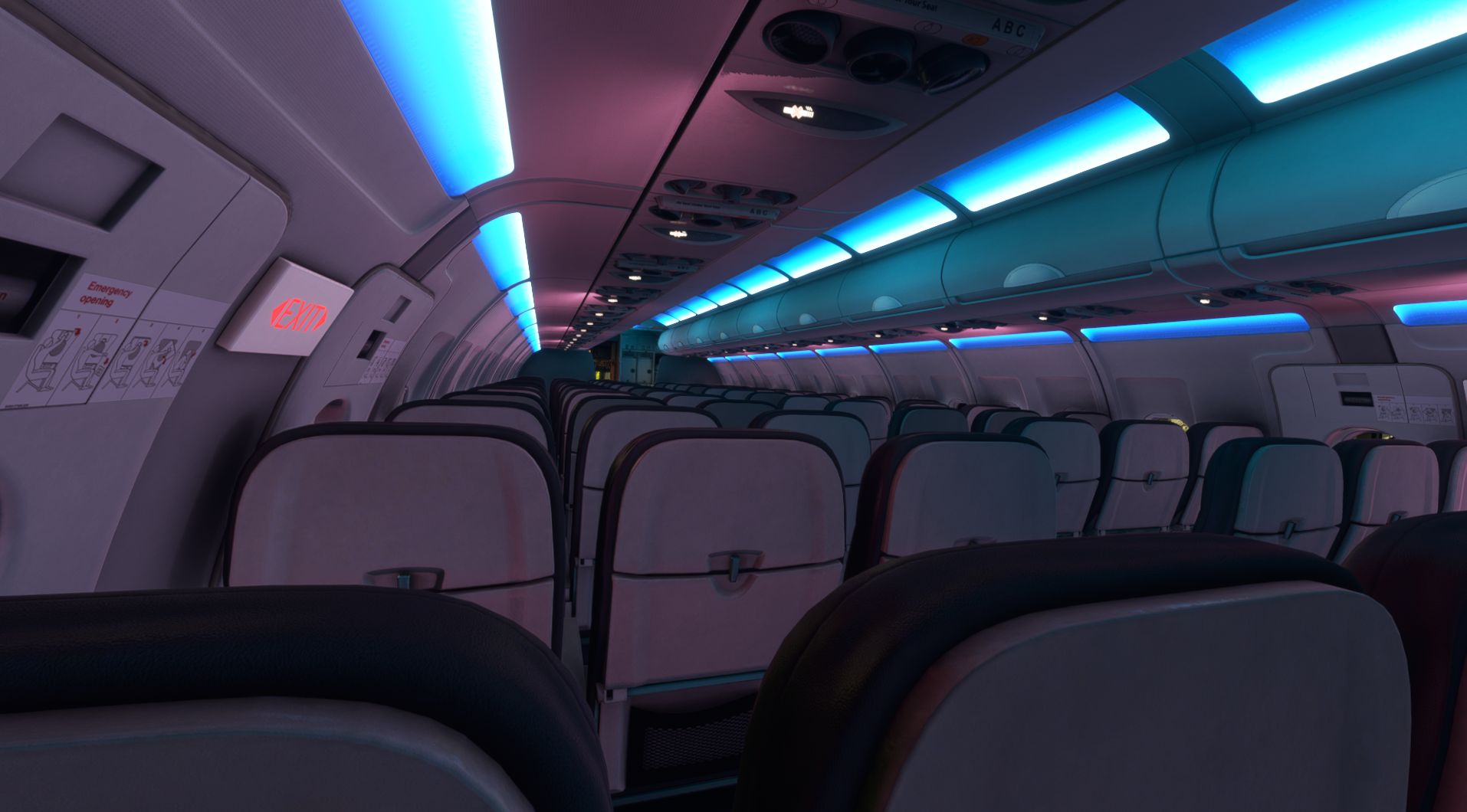 Fenix A320 | Cabin Light for Microsoft Flight Simulator | MSFS