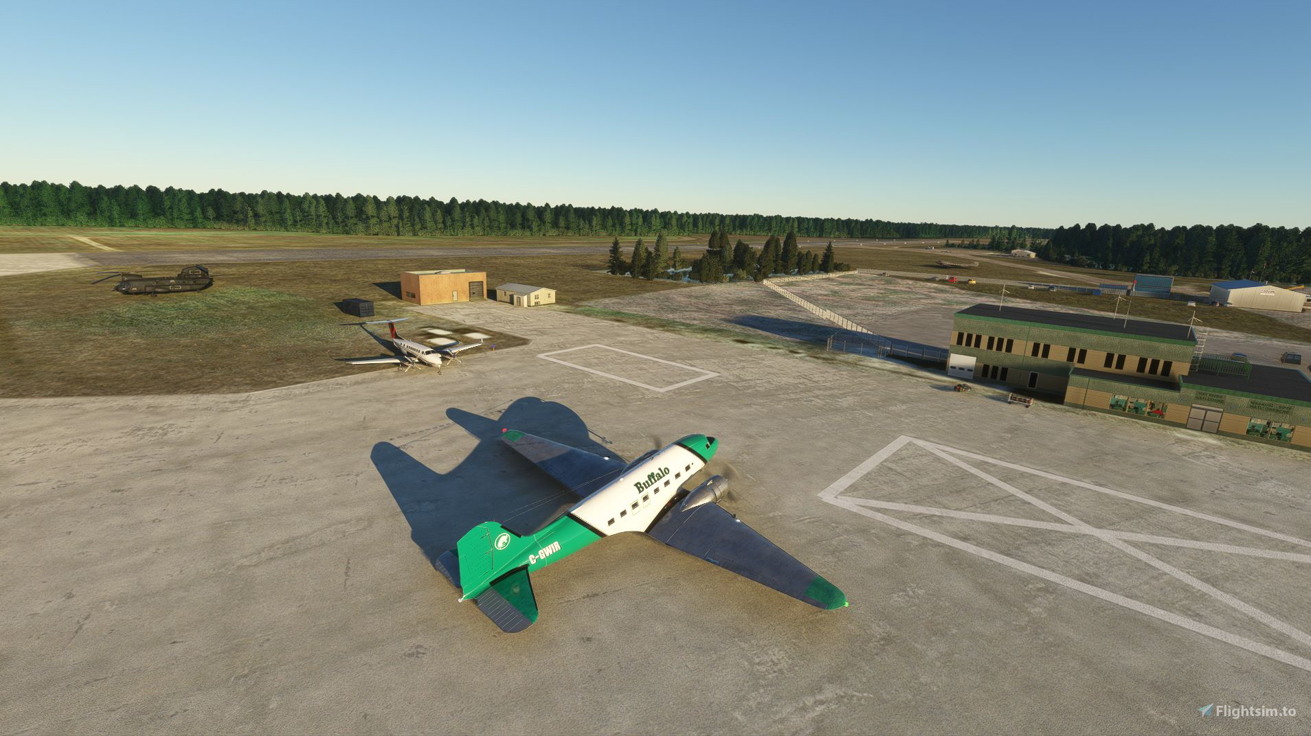 Hay River Merlyn Carter Airport CYHY for Microsoft Flight Simulator | MSFS