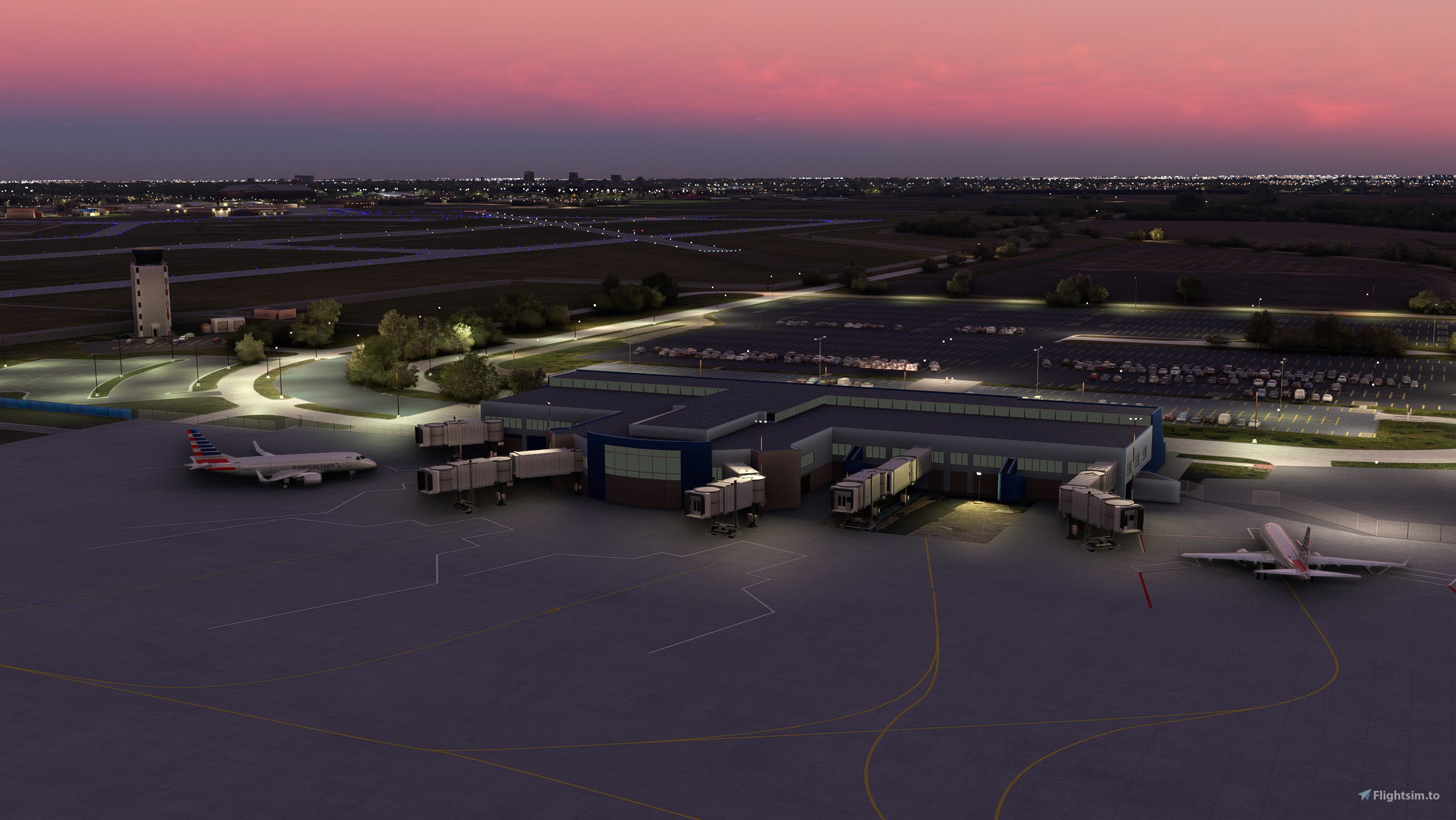 Hector International Airport - Fargo North Dakota for Microsoft Flight ...