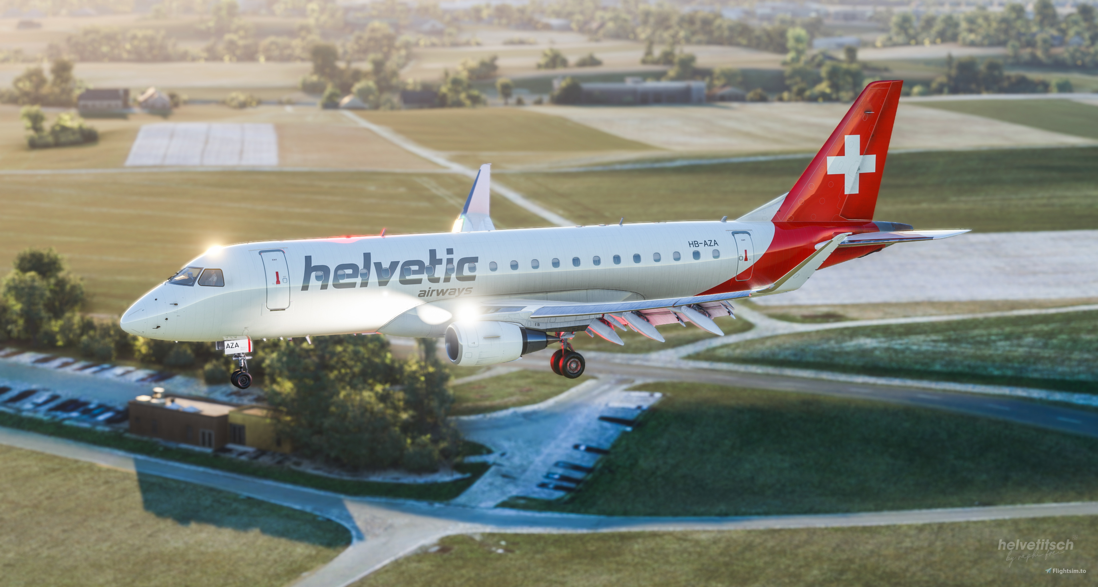 Helvetic Airways Long Winglets Fleet Pack - FSS E175 for Microsoft ...