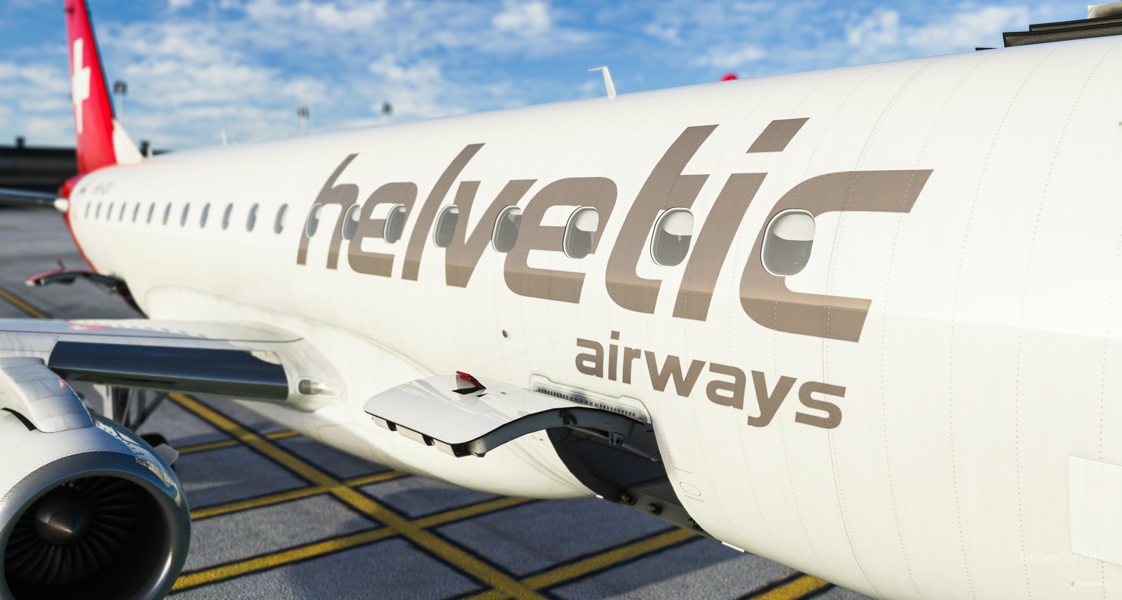 Helvetic Airways Long Winglets Fleet Pack - FSS E175 for Microsoft ...