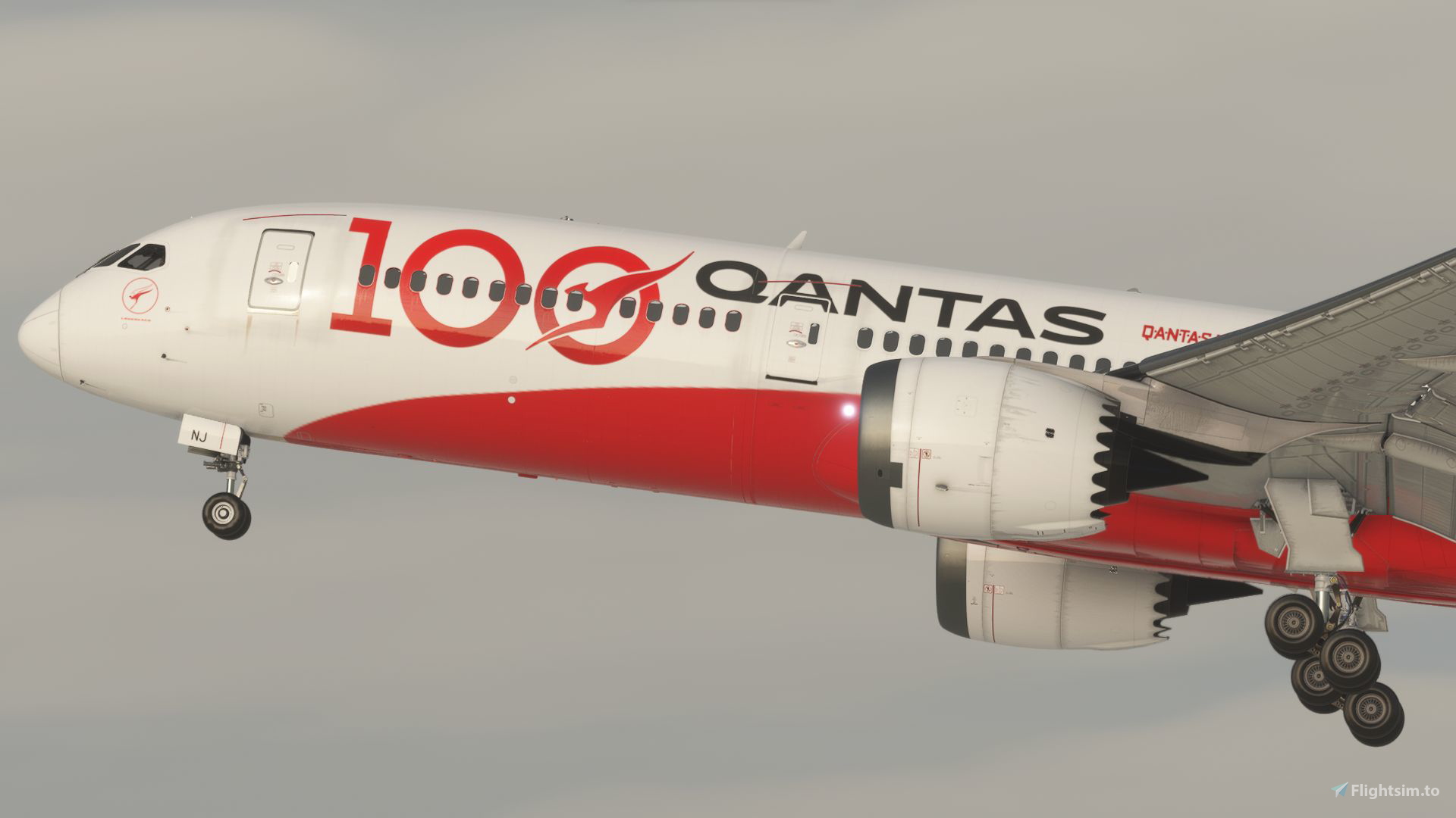 Horizon Simulations 787-9 | Qantas (100 Year Anniversary Livery) for ...
