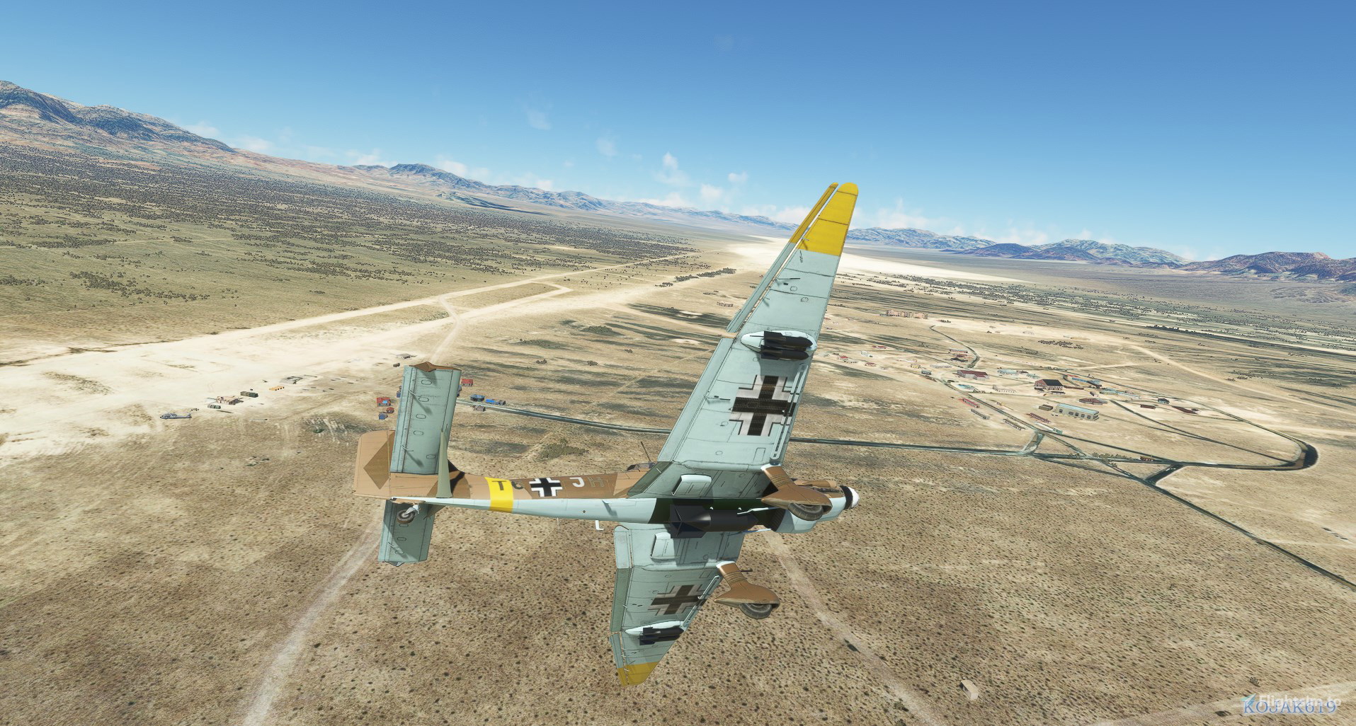 Junkers JU87 Stuka Dive Bomber for Microsoft Flight Simulator | MSFS