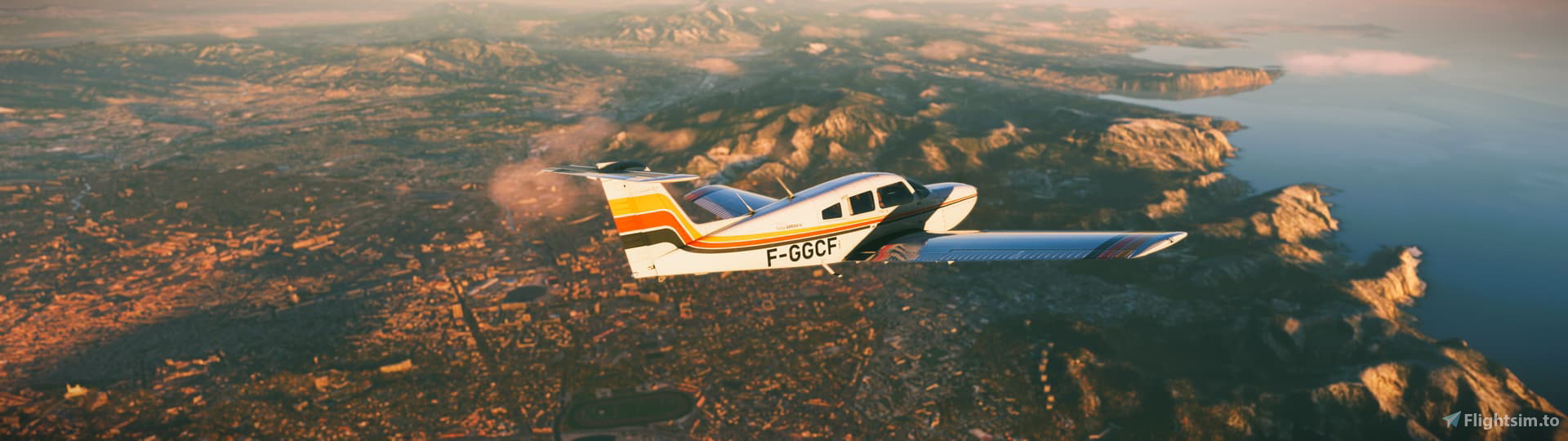JustFlight Piper Arrow IV Turbo FGGCF for Microsoft Flight Simulator | MSFS