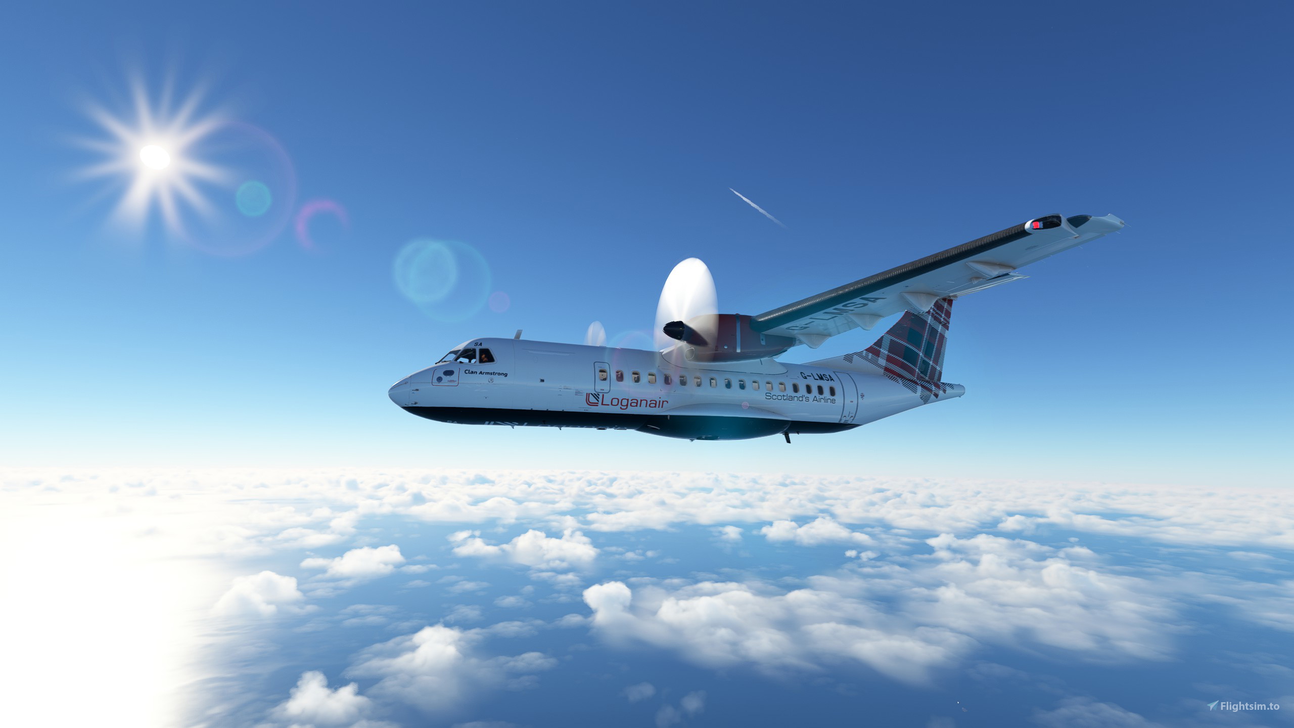 Loganair (G-LMSA & -SB) - Asobo ATR 42-600 for Microsoft Flight ...