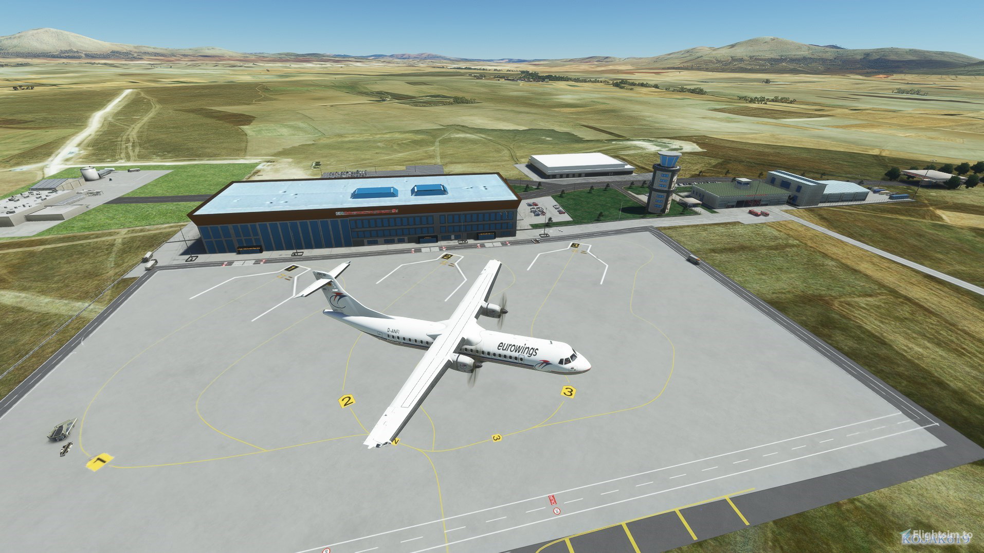 LTBZ - Kütahya Zafer Airport - Turkey for Microsoft Flight Simulator | MSFS