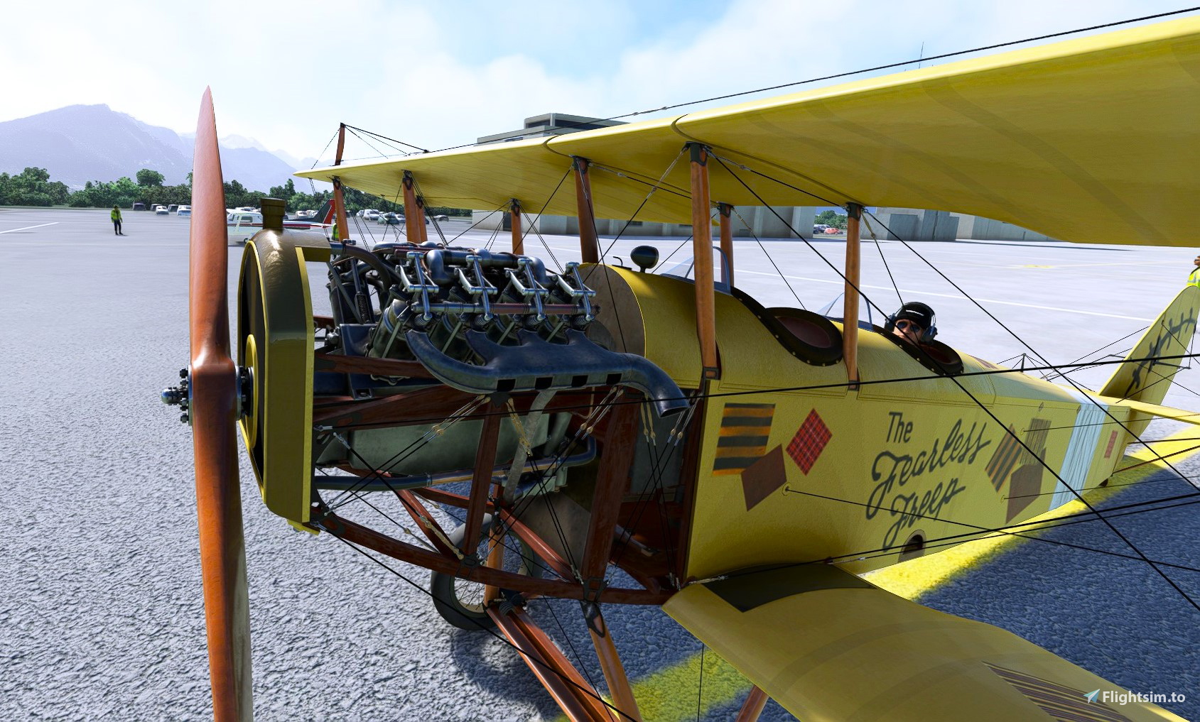 "Miss Mabel" livery from The Rocketeer for the Curtiss JN-4 Jenny for ...