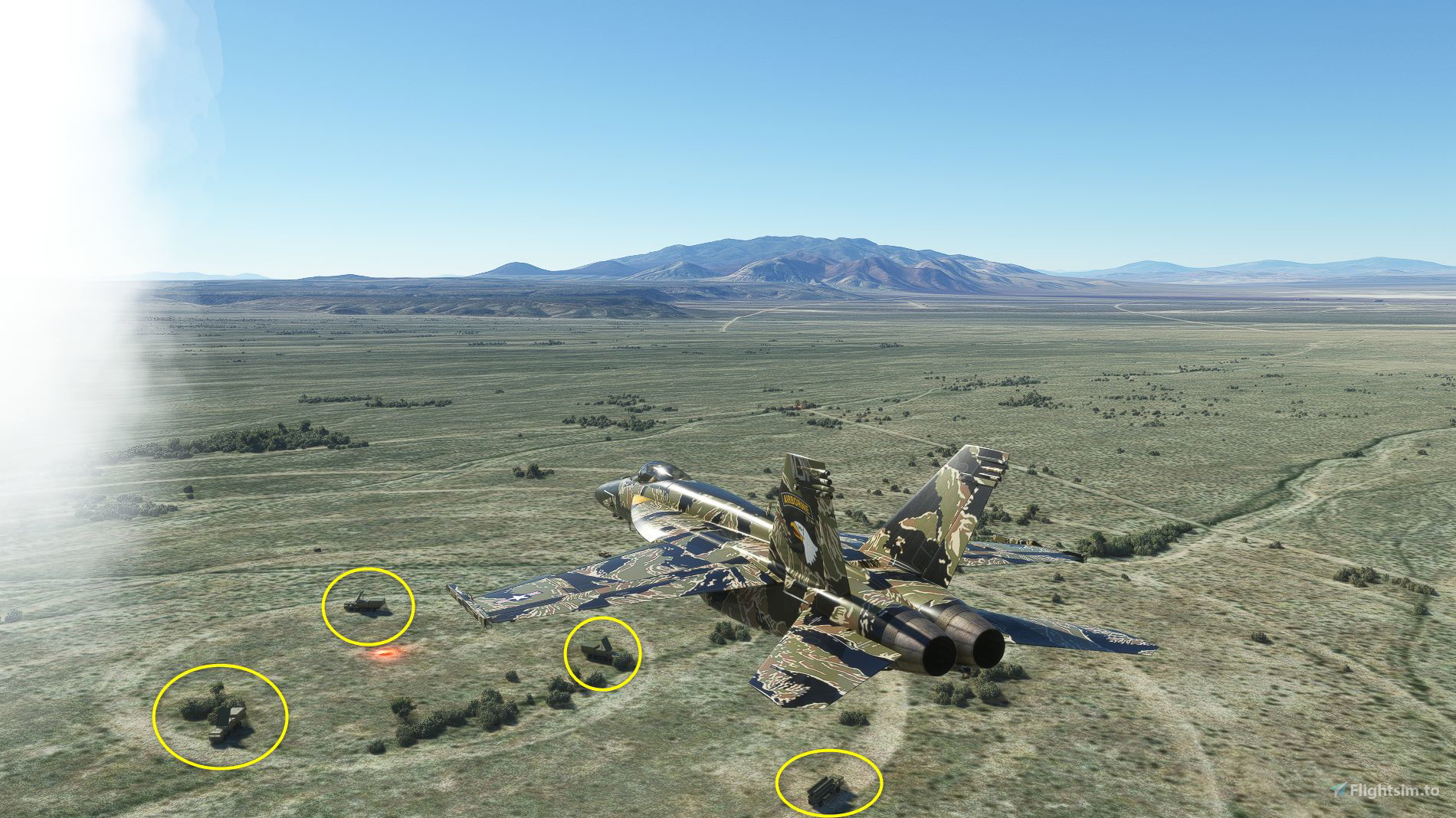 Nevada Test and Training Range (NTTR) for Microsoft Flight Simulator | MSFS