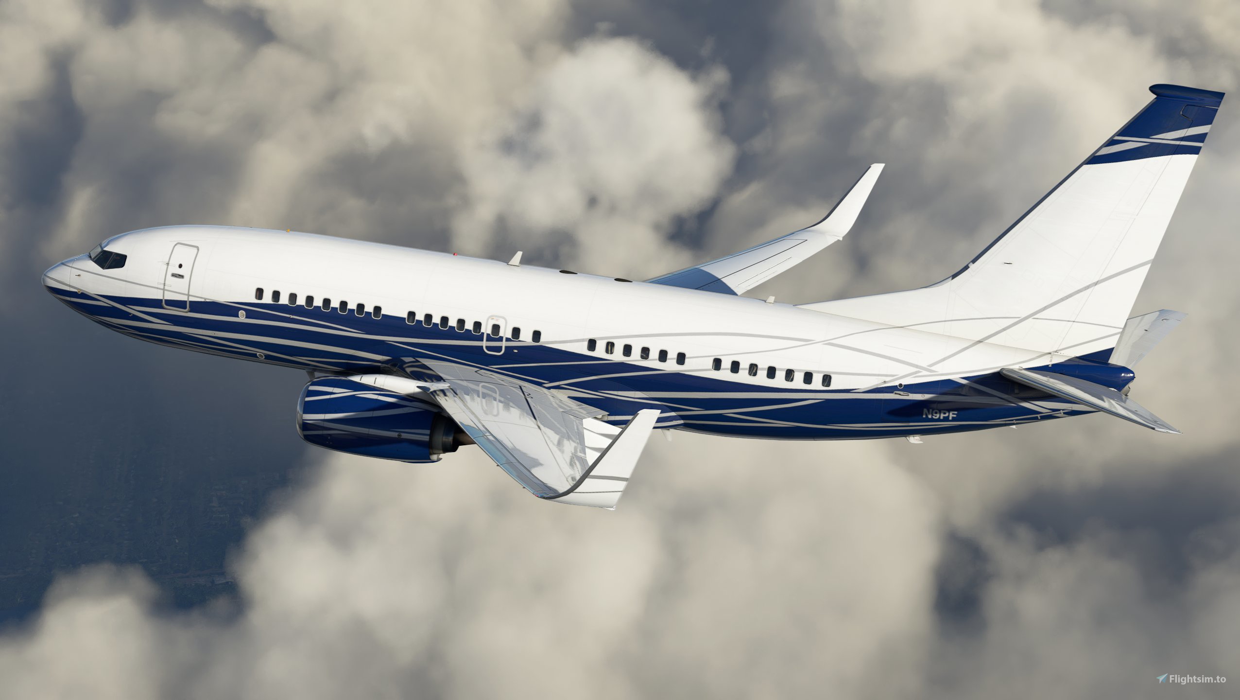 PMDG 737-700BBJ N9PF para Microsoft Flight Simulator | MSFS