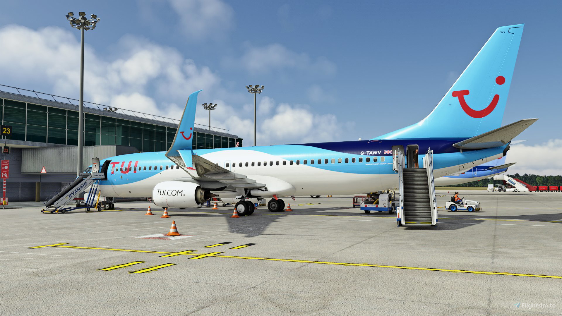 PMDG 737-800 TUI UK (G-TAWV - 2019) for Microsoft Flight Simulator | MSFS