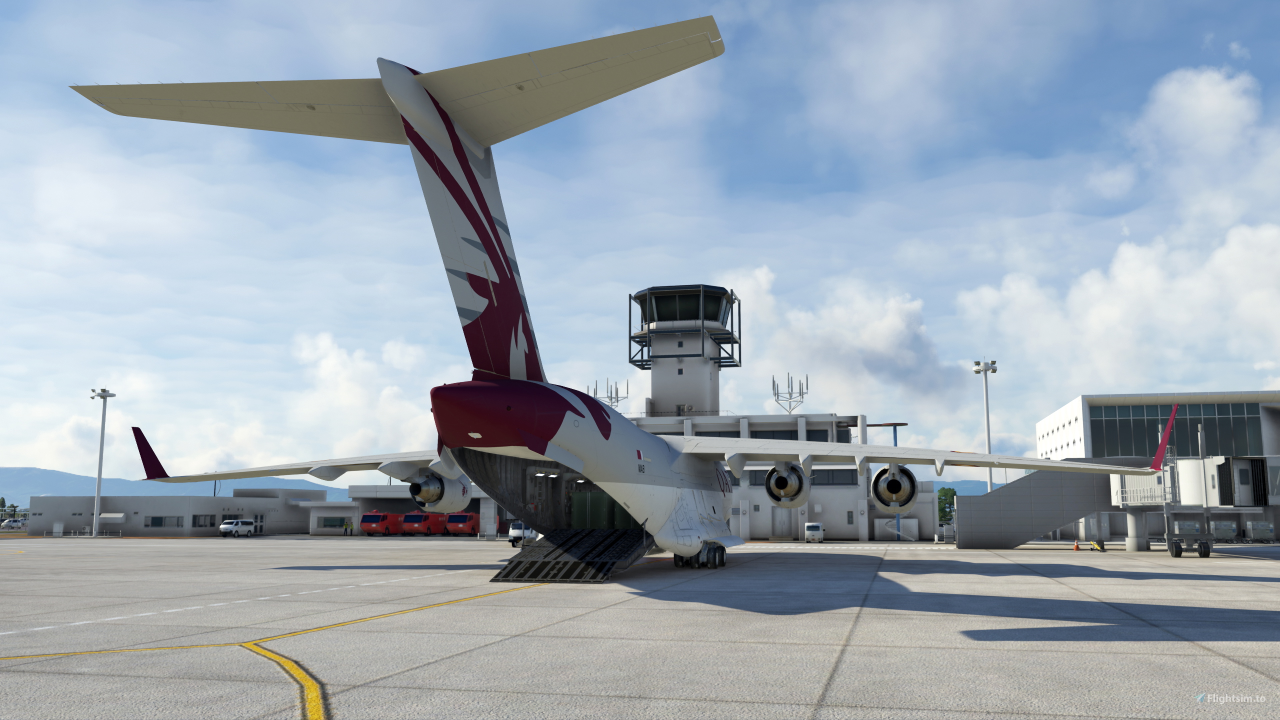 Qatar Emiri Air Force A7-MAB | Delta Simulations (Destroyer121) Boeing ...