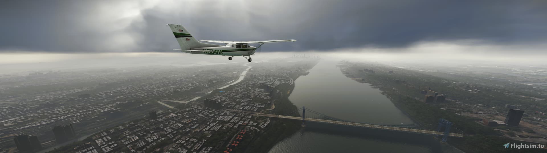 ROCHESTER AIR CENTER livery for Asobo Cessna 172 G1000 , registration ...