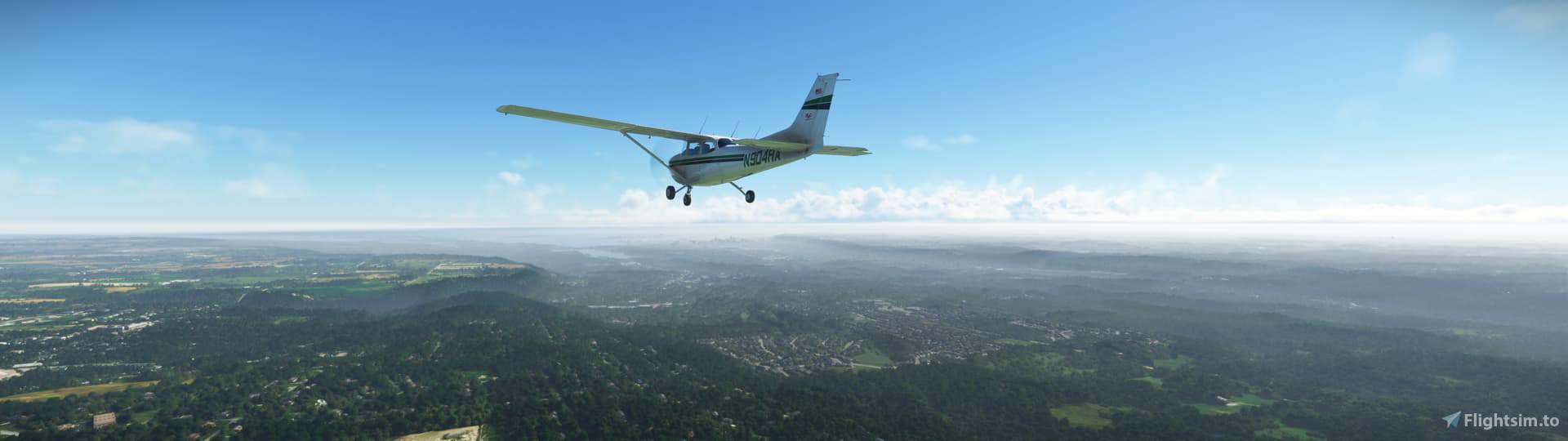 ROCHESTER AIR CENTER livery for Asobo Cessna 172 G1000 , registration ...