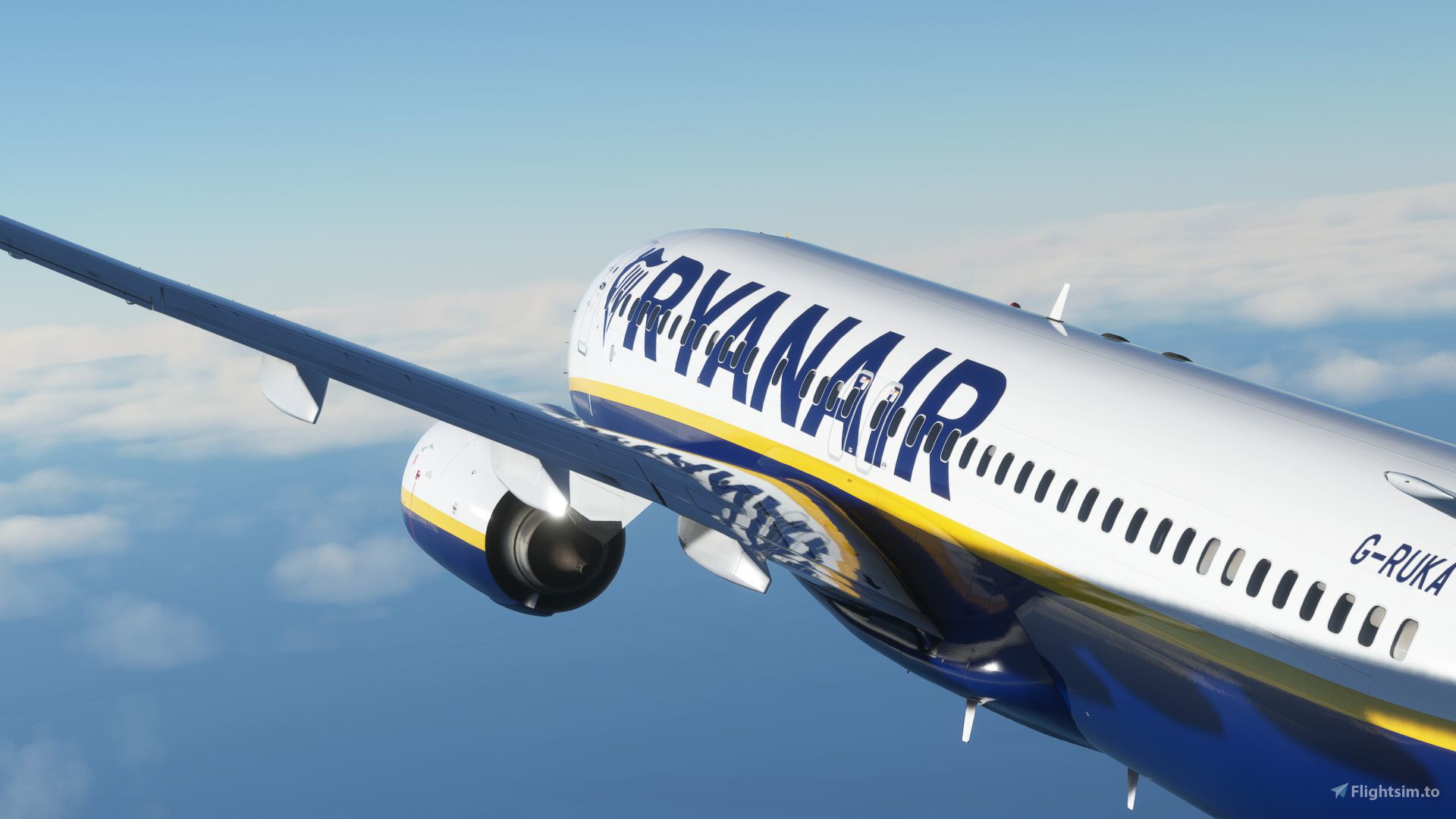 Ryanair UK PMDG 737-800 MSFS Pack for Microsoft Flight Simulator | MSFS