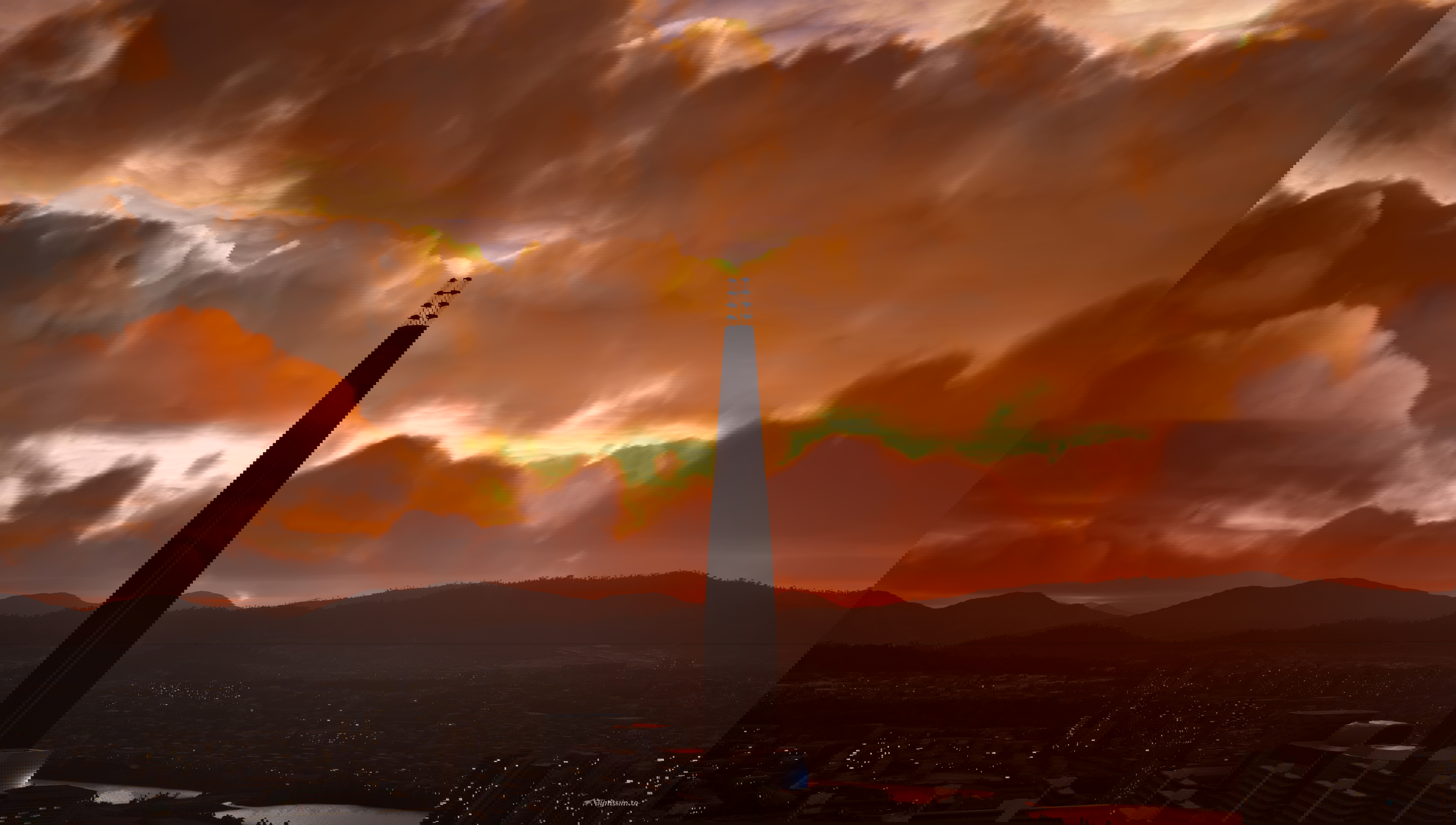 Seoul City and Seoul Air Base RKSM for Microsoft Flight Simulator | MSFS