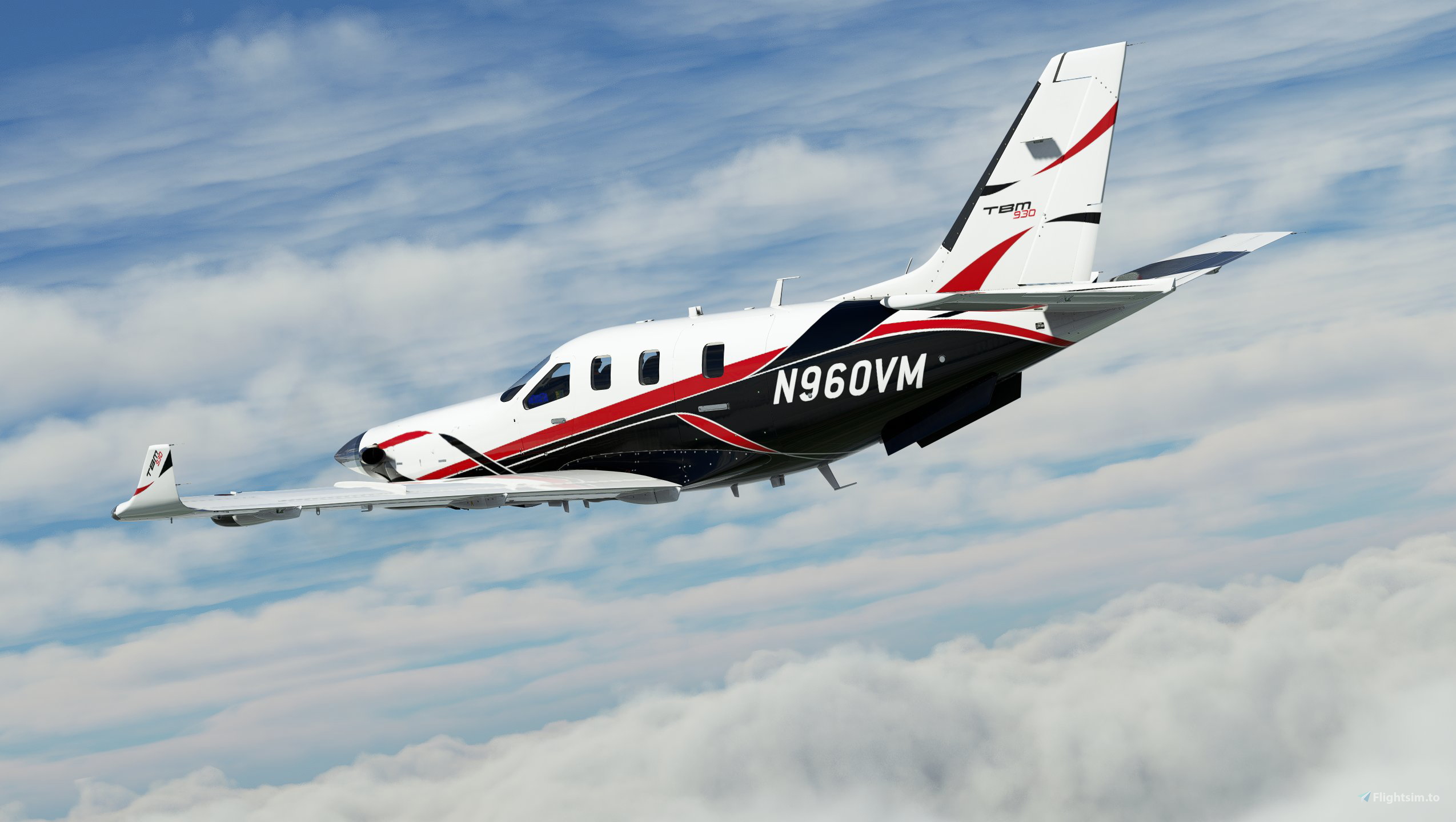 TBM 930 N960DH+N960MV for Microsoft Flight Simulator | MSFS