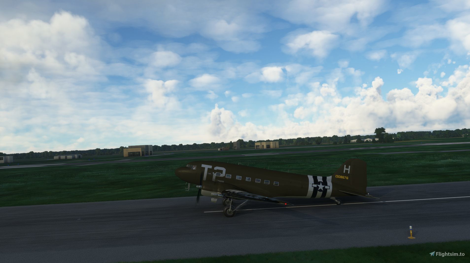 US army air corps DC-3/C47 for Microsoft Flight Simulator | MSFS