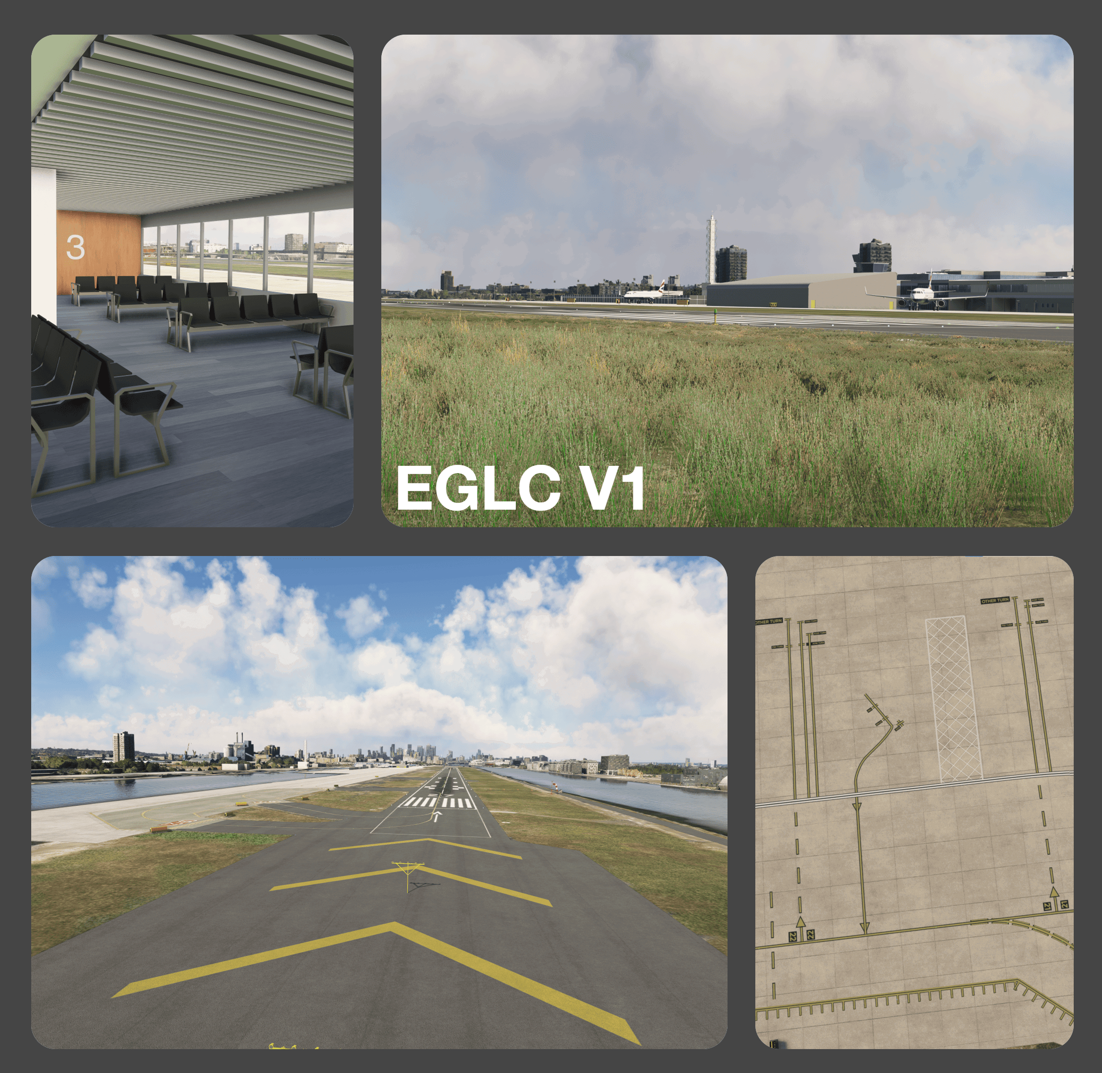Flightsim.to - Activities - MSFS | EGLC Freeware London City Airport V1 ...