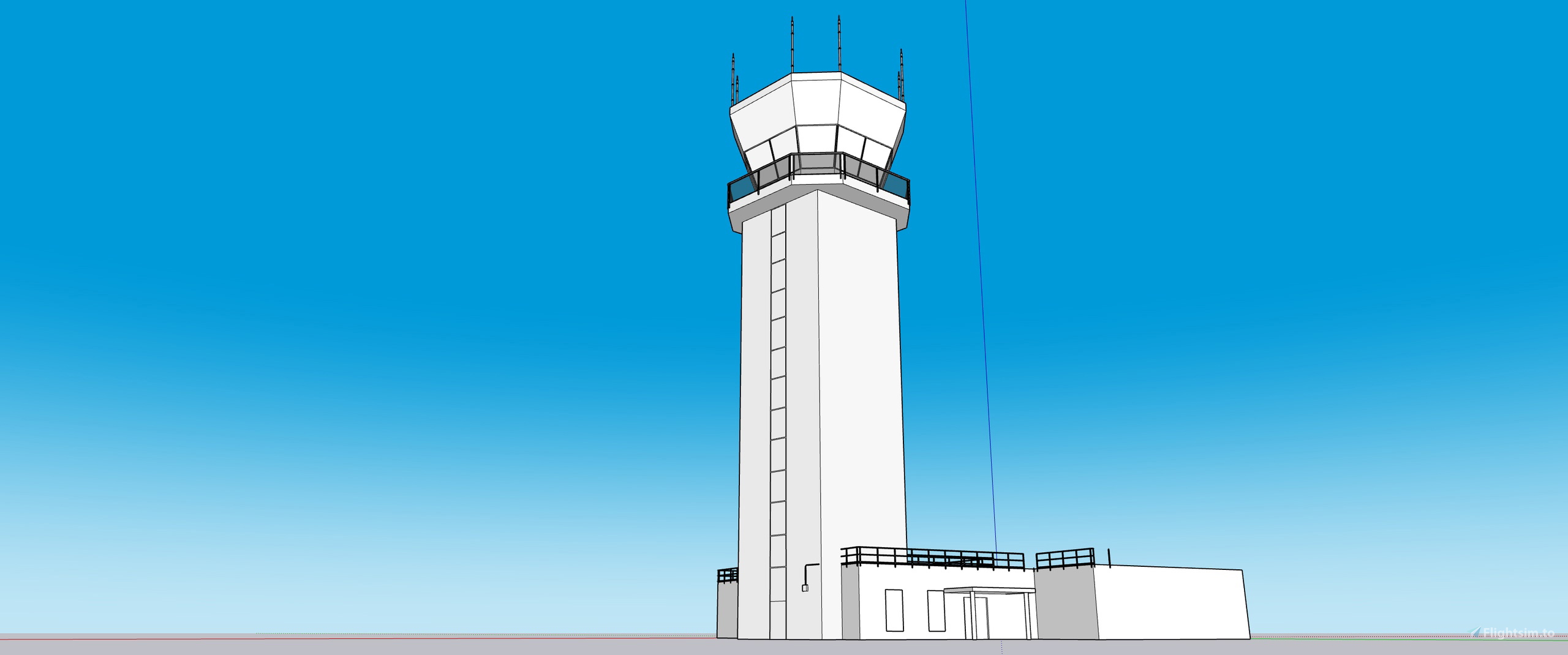 Flightsim.to - Activities - Control tower KBUR